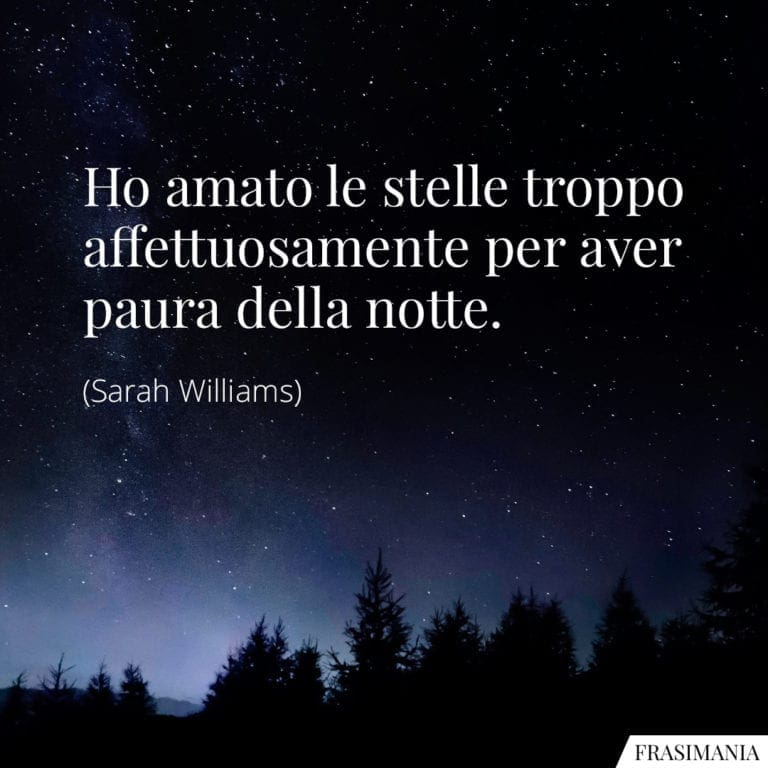 Frasi sulle stelle (in inglese e italiano)