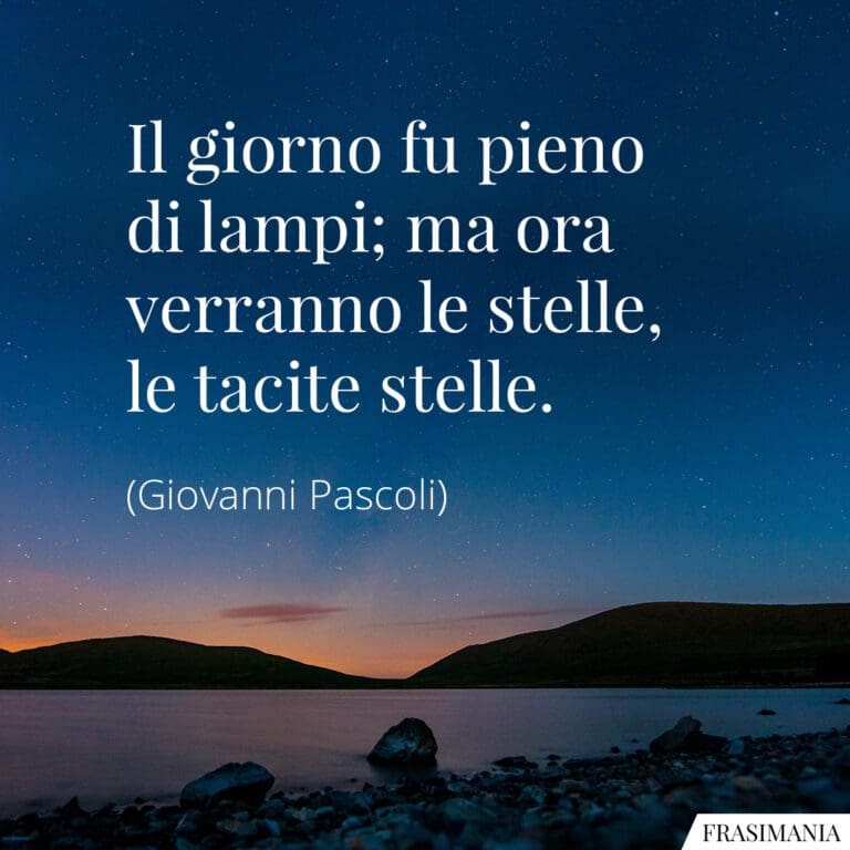 Frasi sulle stelle (in inglese e italiano)