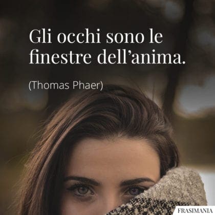 Frasi sugli occhi (con immagini)