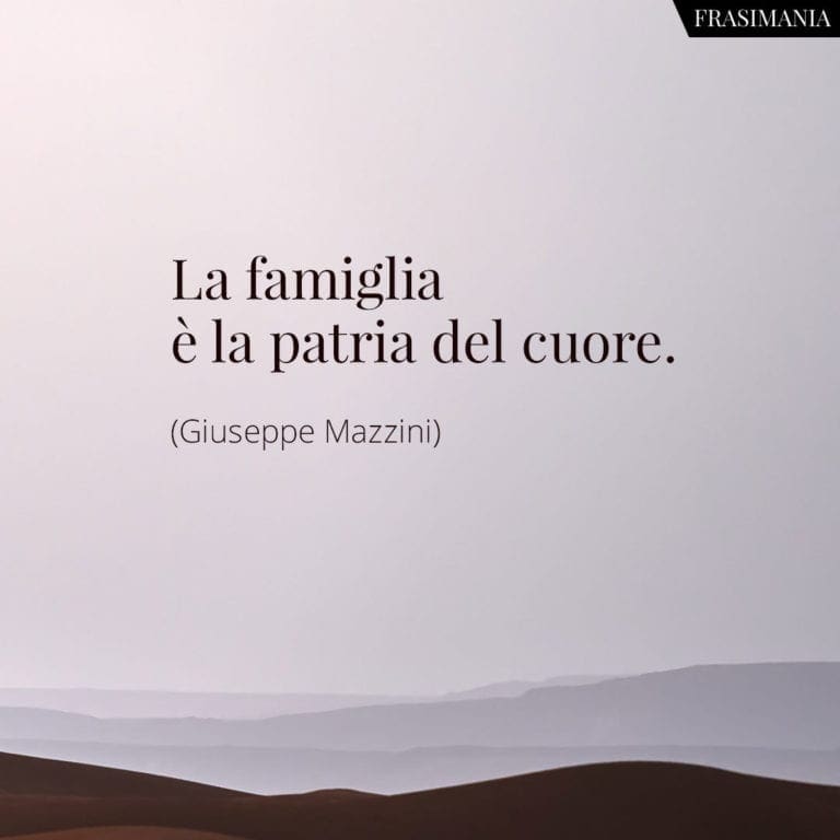 Frasi sulla famiglia (con immagini)