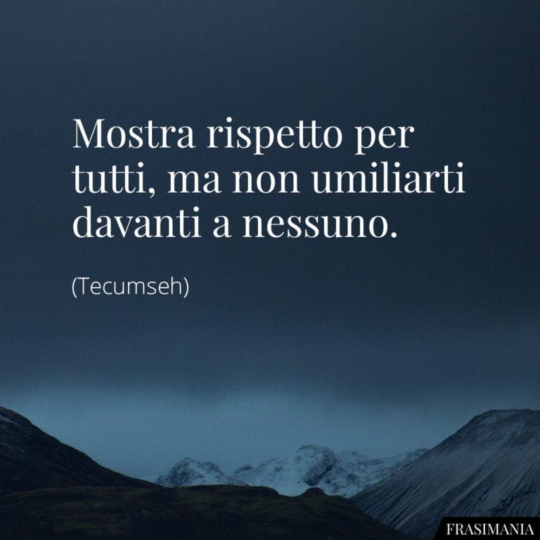 Frasi sul rispetto (in inglese e italiano)