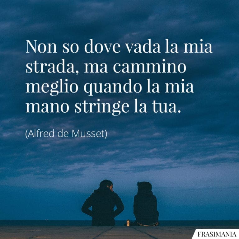 Frasi sul camminare insieme (con immagini)