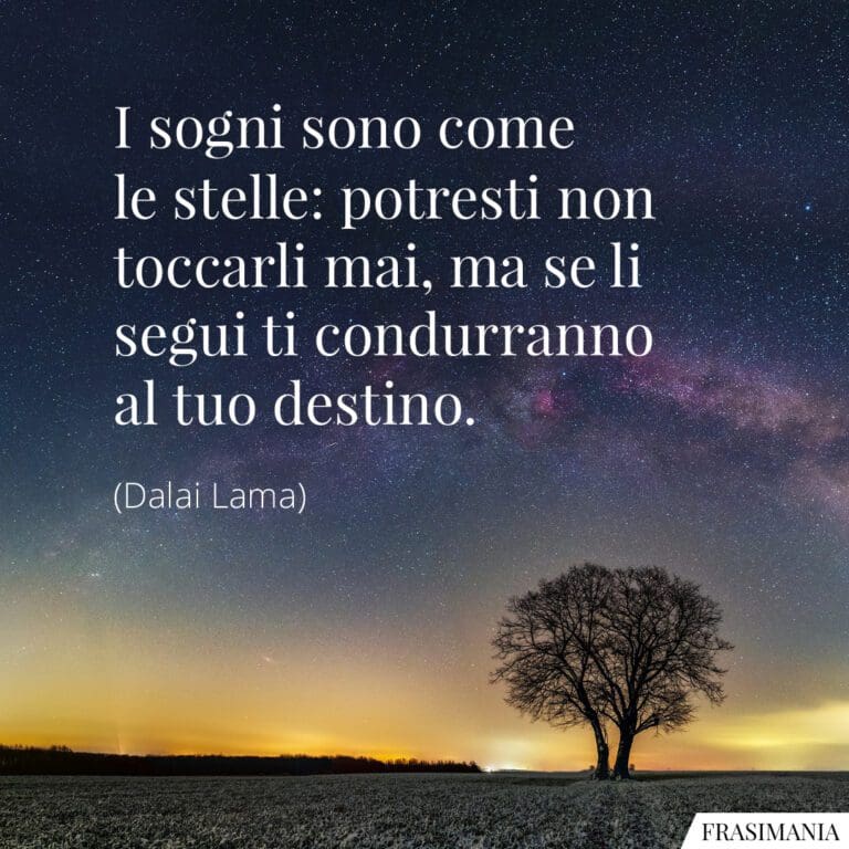 Frasi sulle stelle (in inglese e italiano)