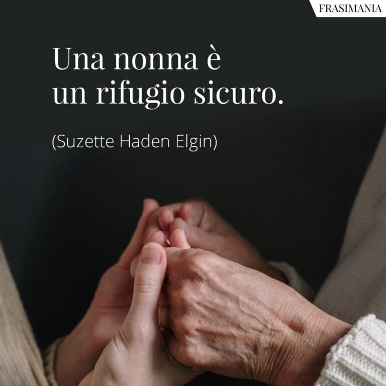 Frasi sui nonni (con immagini)
