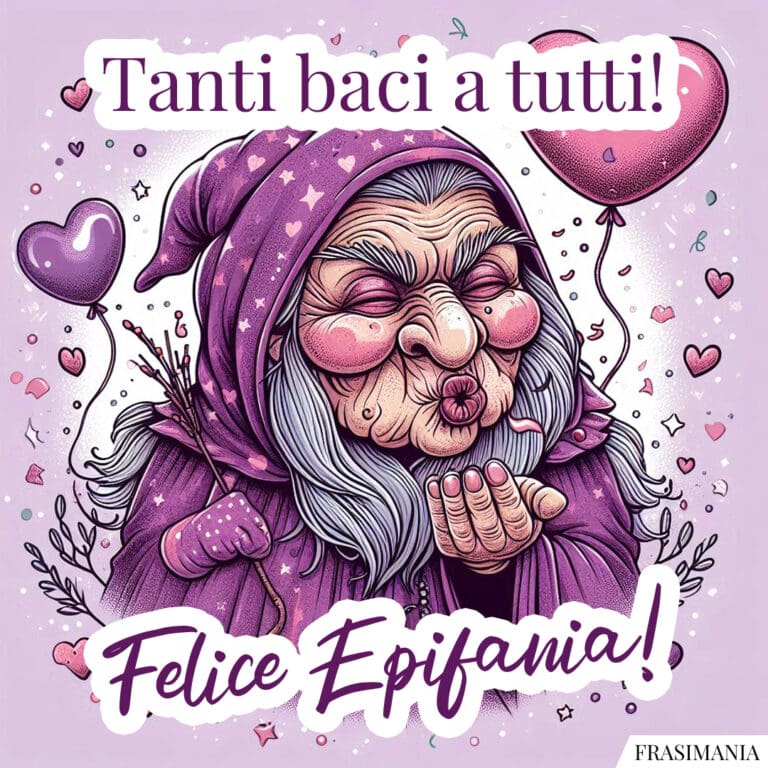 Auguri per la Befana (belle, divertenti e per bambini)