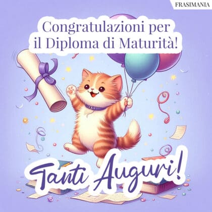 Auguri per il diploma di maturità (con immagini)