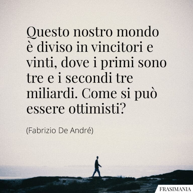 Frasi di Fabrizio De André (con immagini)