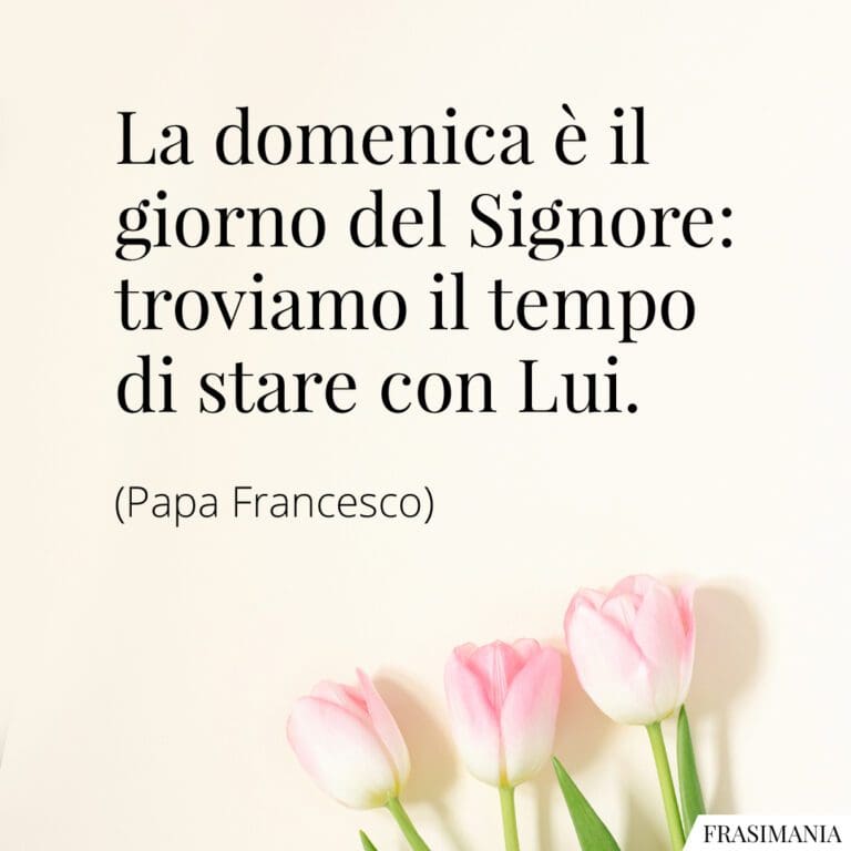 Frasi sulla domenica (in inglese e italiano)