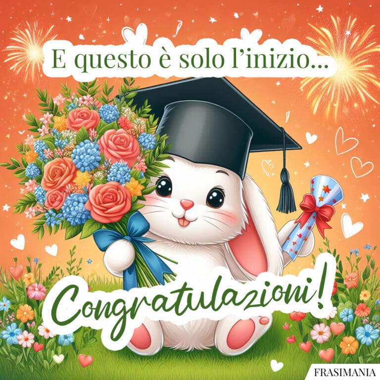 Frasi di auguri per la laurea (con immagini)