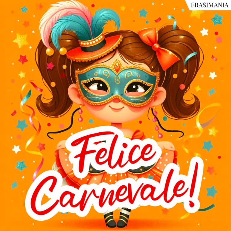 Frasi di auguri di Carnevale (belli e divertenti)
