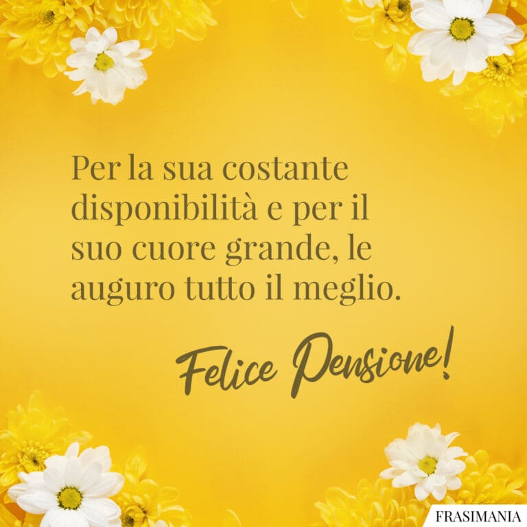 Auguri di buona pensione per il medico (dottore o dottoressa)