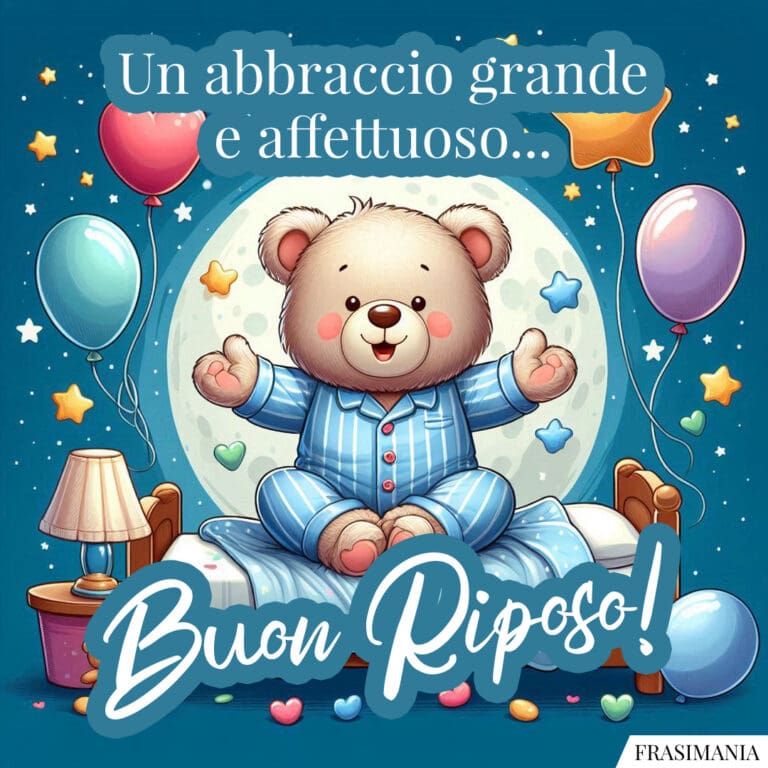 Buon riposo (immagini da dedicare)