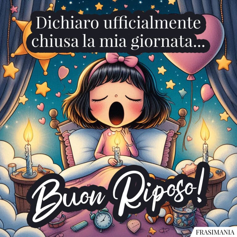 Buon riposo (immagini da dedicare)