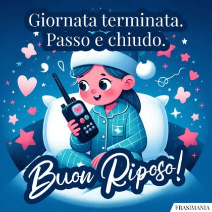 Buon riposo (immagini da dedicare)
